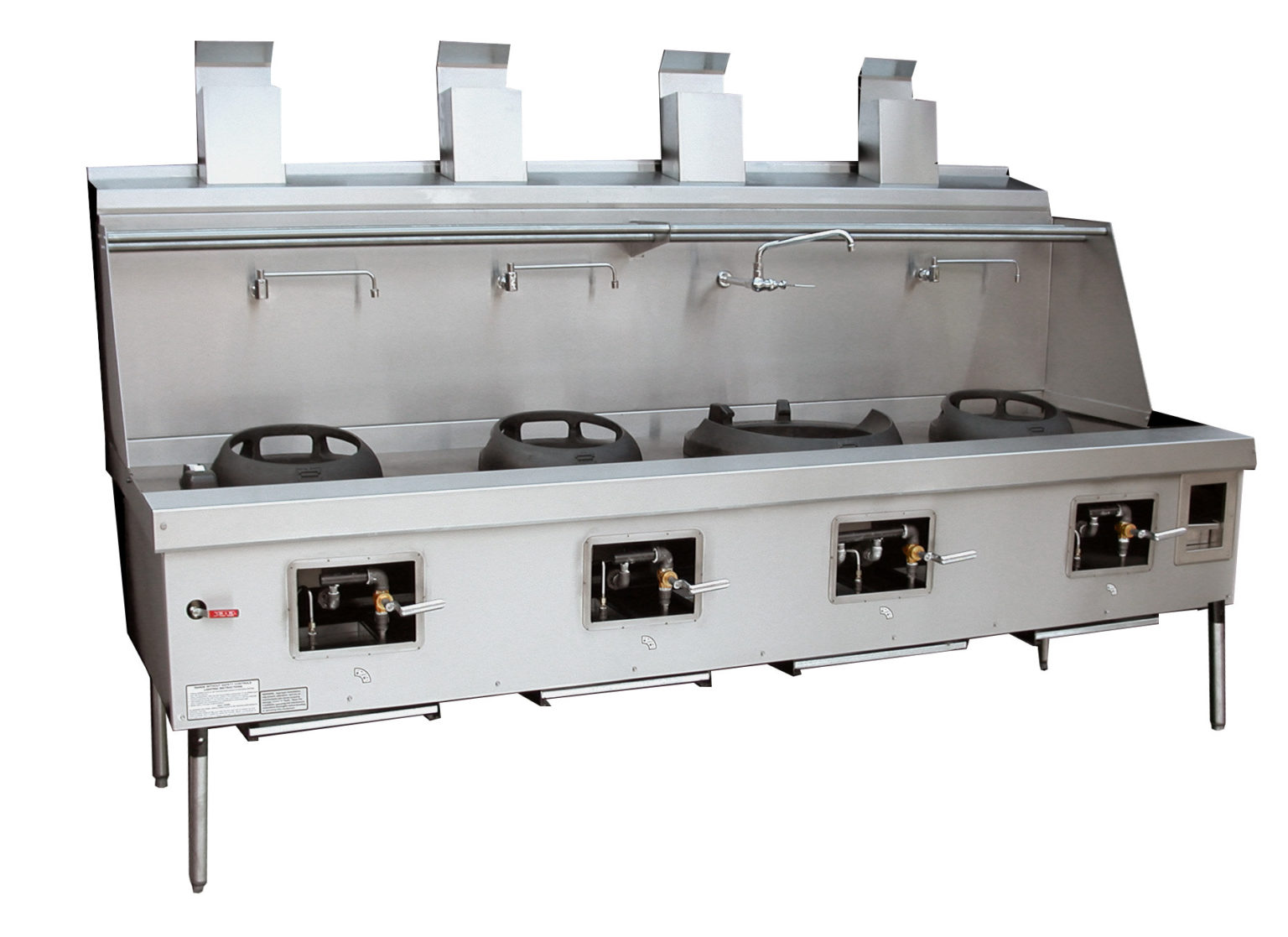 » Custom MasterRange Commercial Gas Wok Range - Town Food Service ...